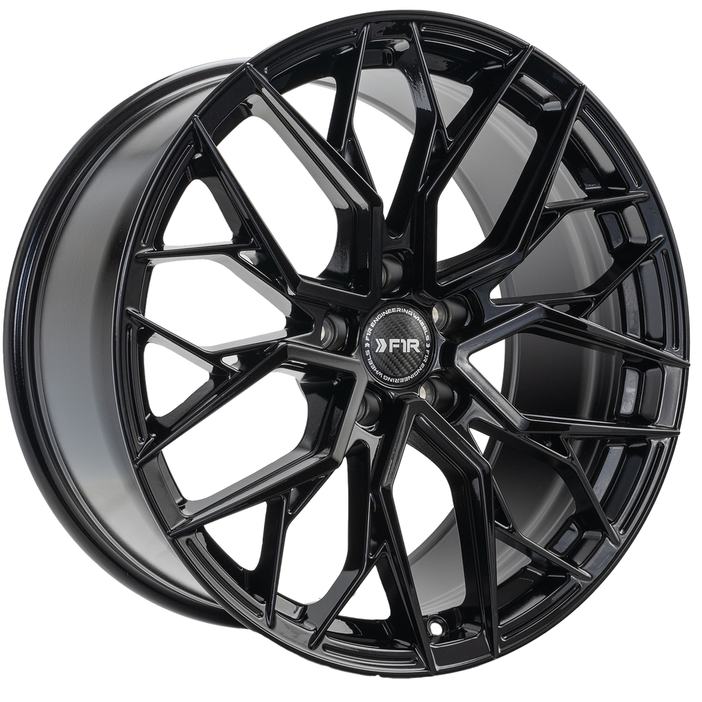 F1R FS3 | Gloss Black | Mesh Wheel Design – unleashedwheels