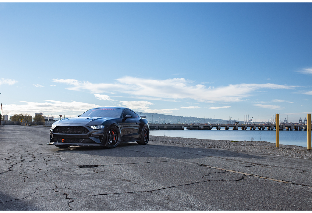 TSW Launch | Matte Black W/Gloss Black Lip | 5 Spoke Design ...