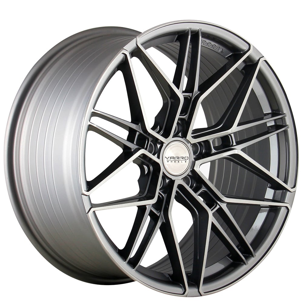 Varro VD45X | Gloss Titanium | Mesh Design – unleashedwheels