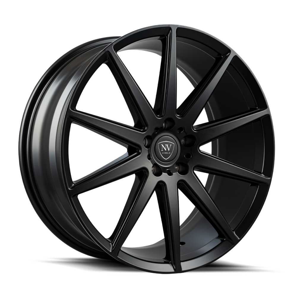 NV Wheels NVX | Matte Black | Concave Wheel Profile – unleashedwheels