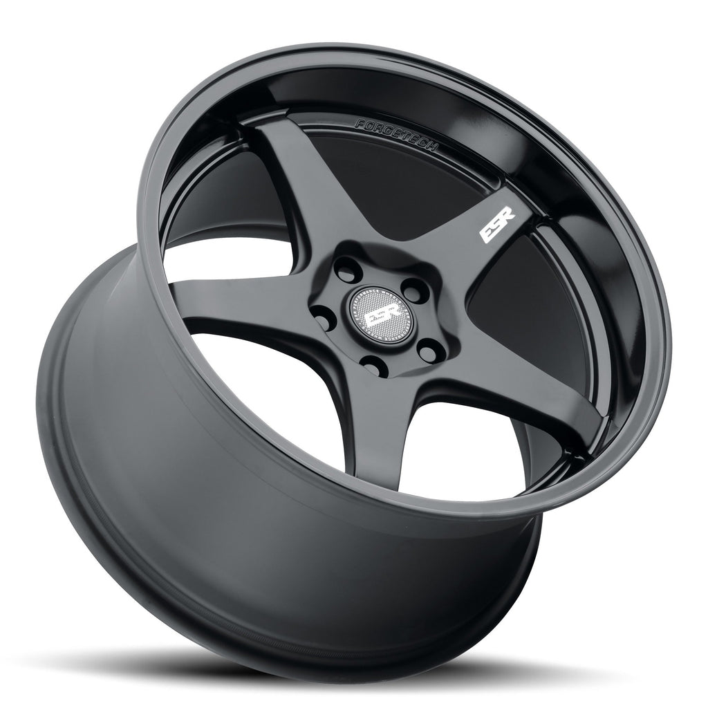 ESR AP5 | Matte Black Gloss Black Lip | Rotary Forged – unleashedwheels